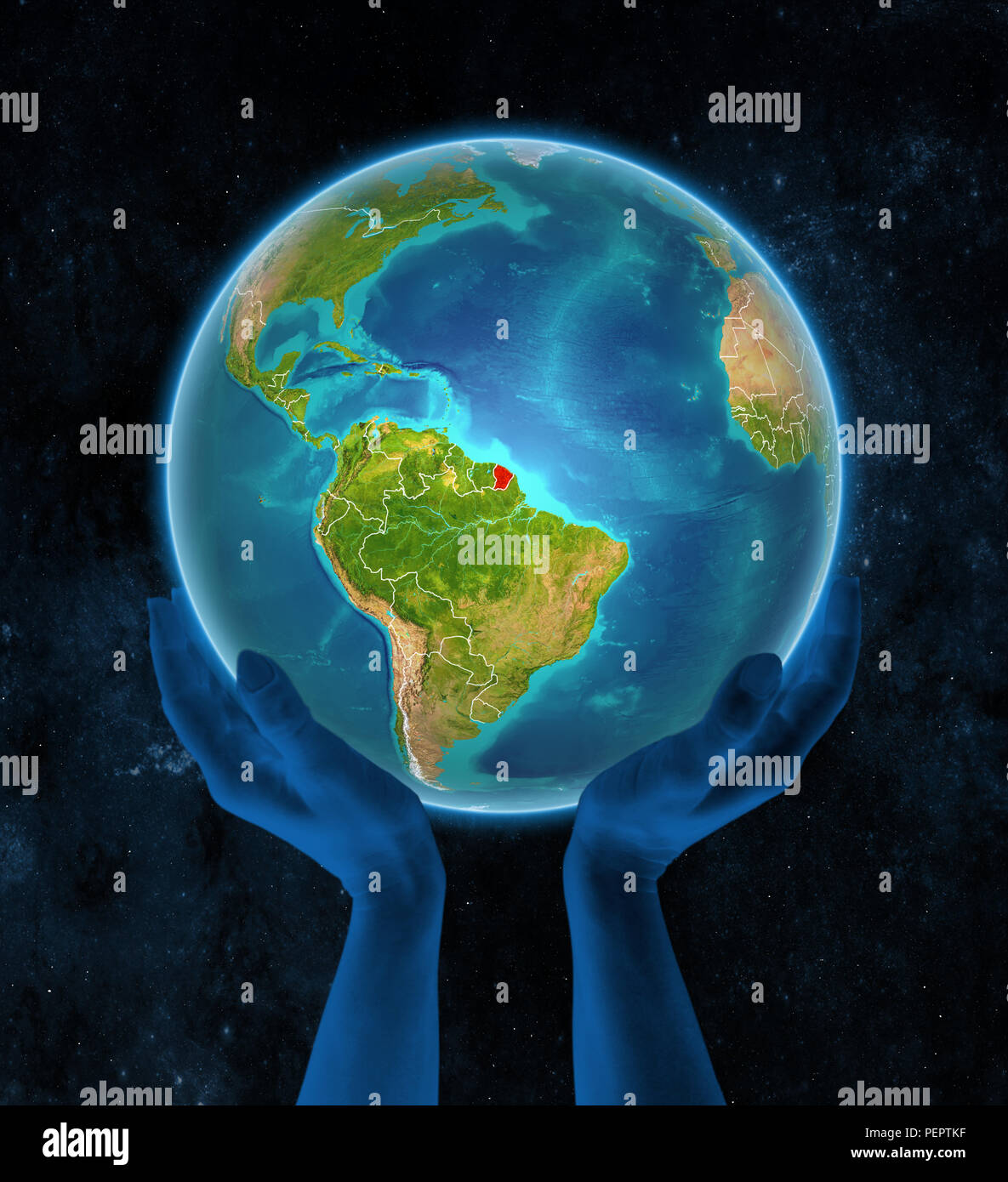 Planet Earth In French