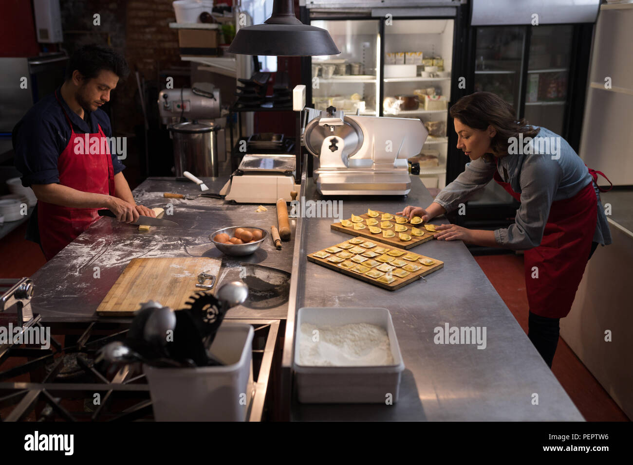 Female baker hi-res stock photography and images - Alamy