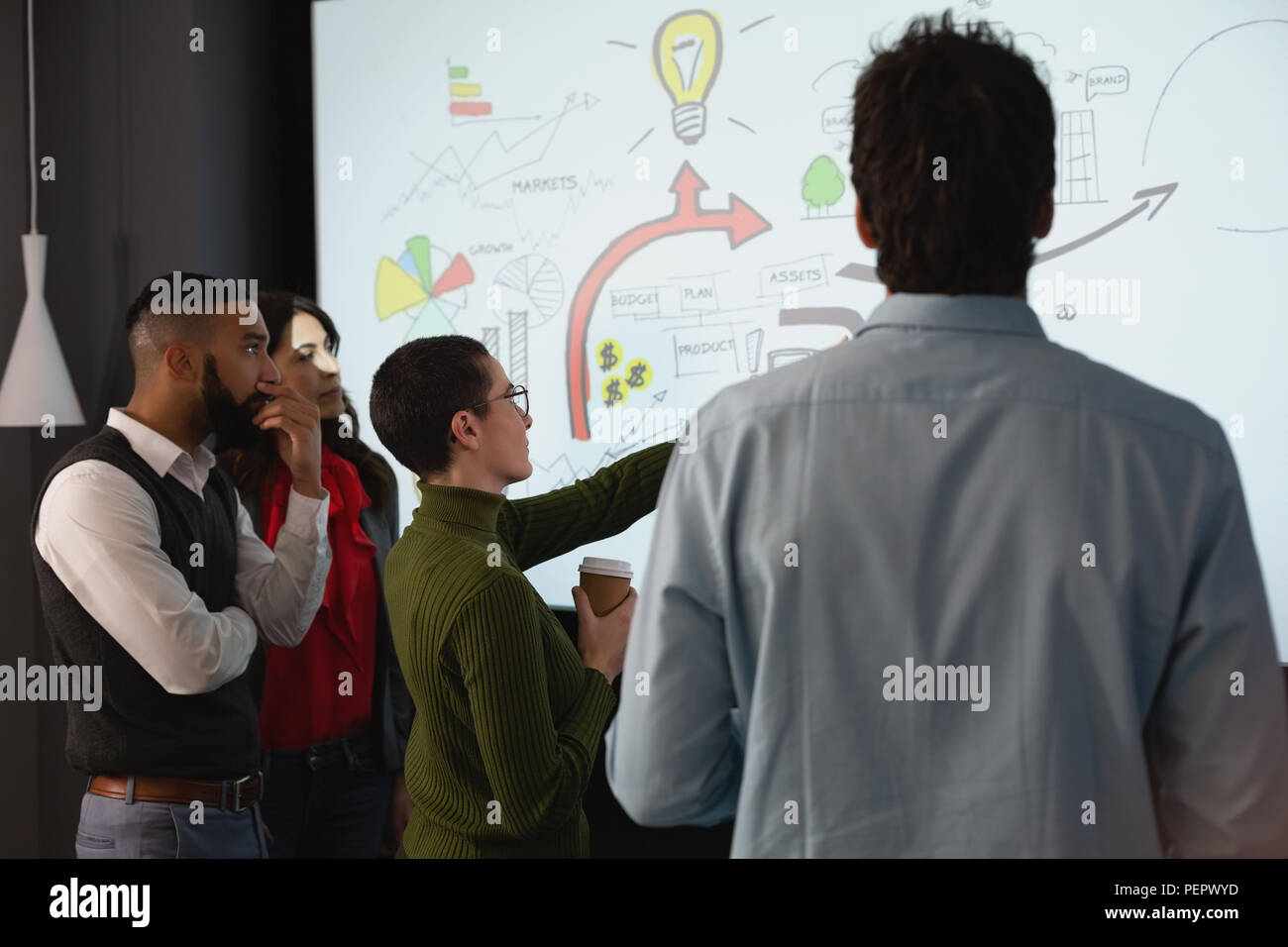 People graph hi-res stock photography and images - Alamy