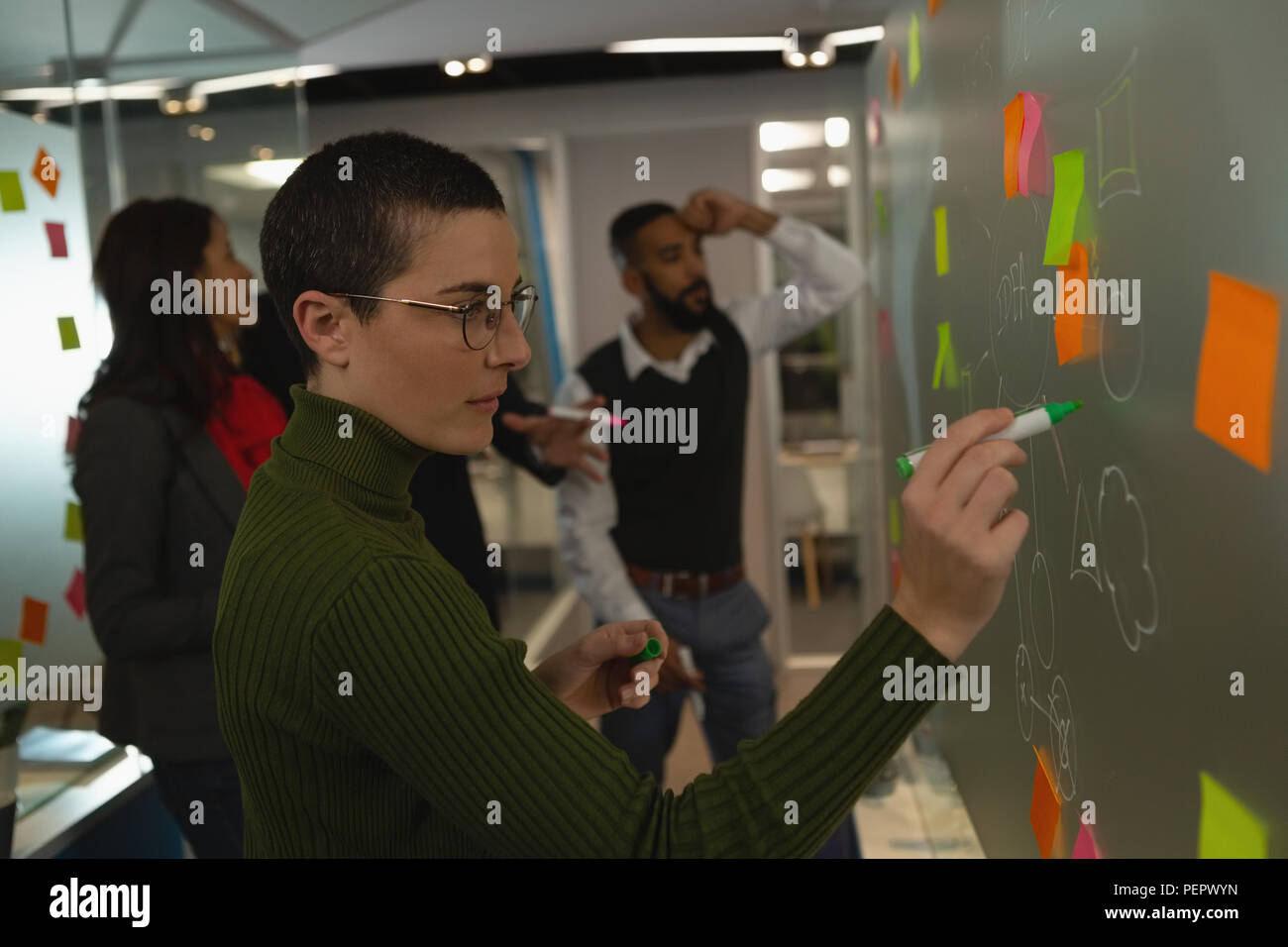 Glass board hi-res stock photography and images - Alamy