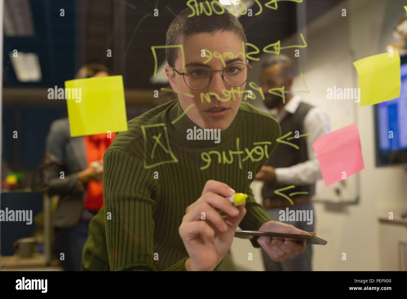 Glass board hi-res stock photography and images - Alamy