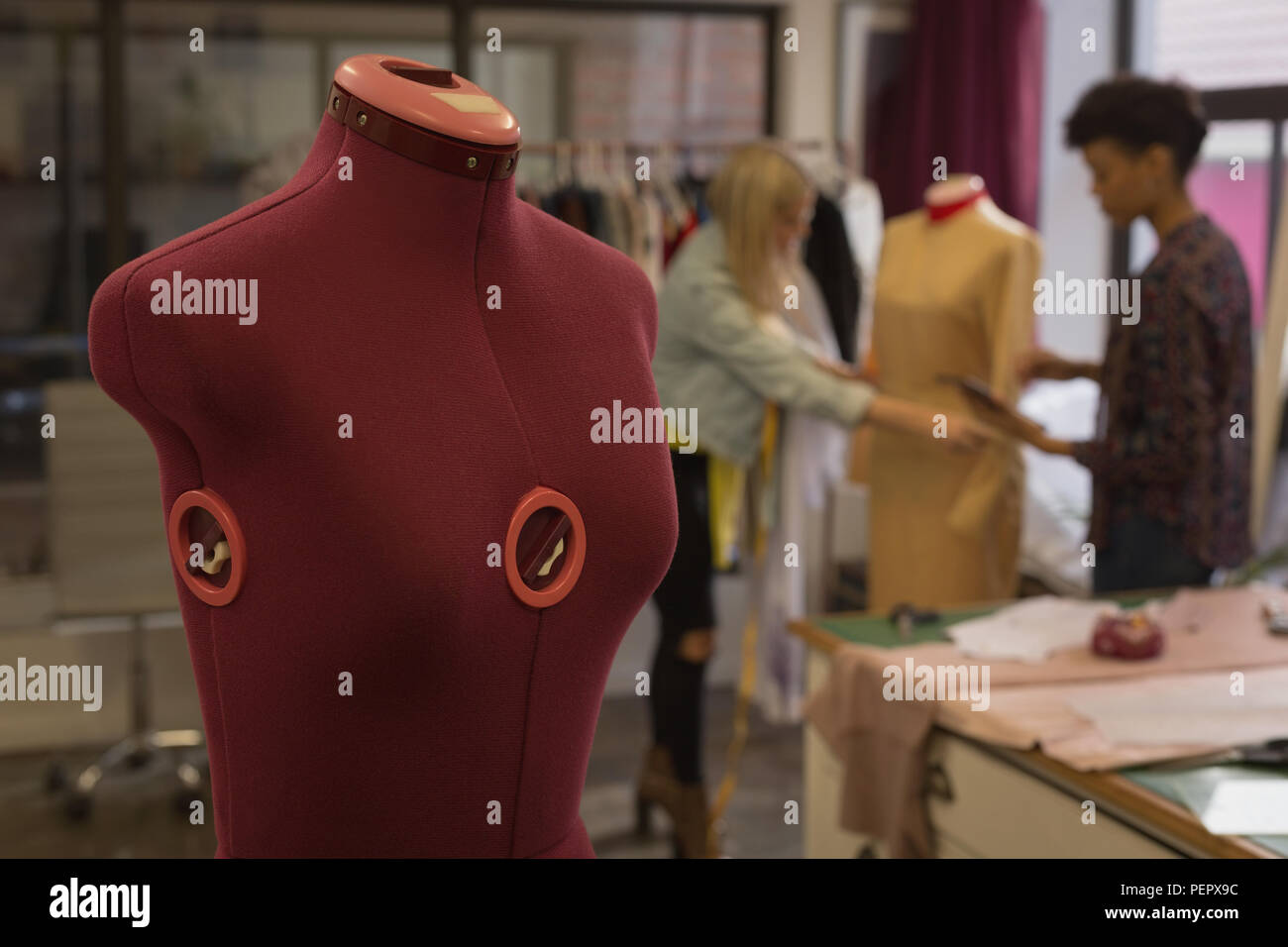 Mannequin in fashion studio Stock Photo - Alamy
