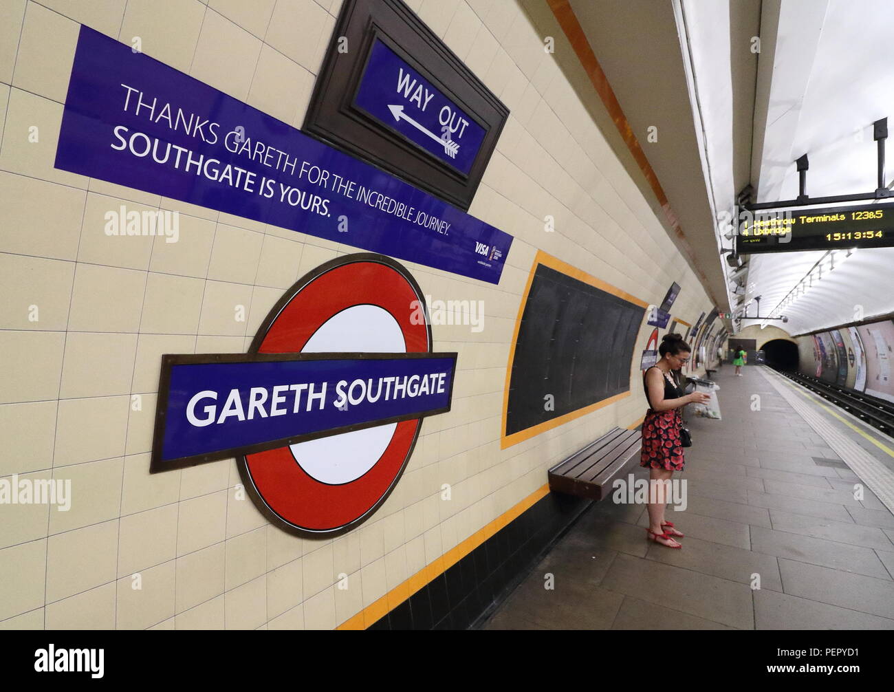 Southgate station hi-res stock photography and images - Alamy