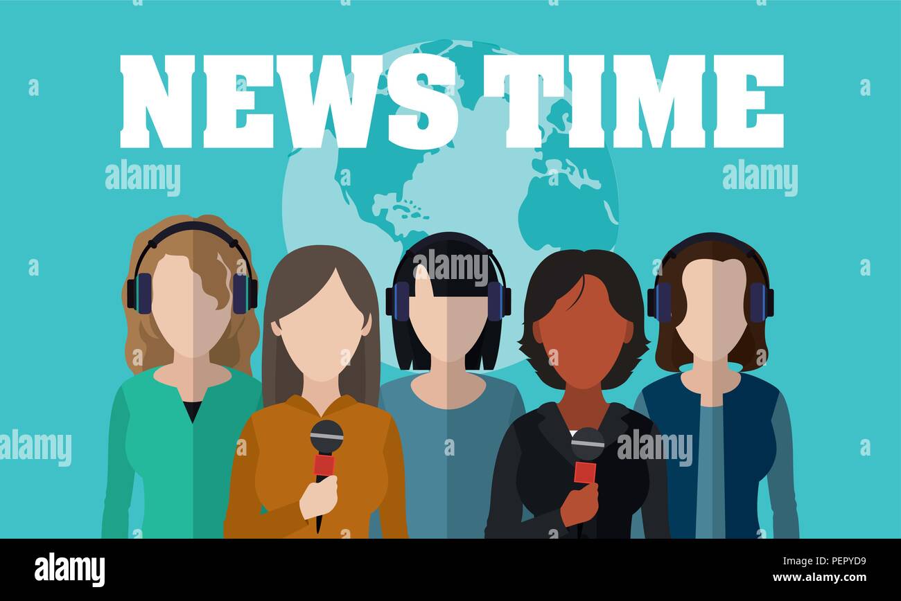 News time cartoons Stock Vector Image & Art - Alamy