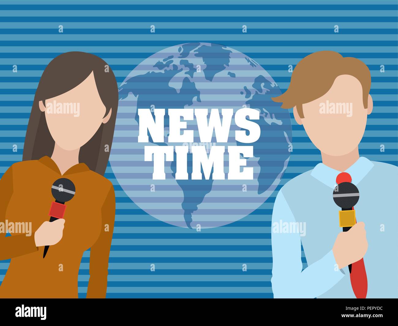 News time cartoons Stock Vector Image & Art - Alamy