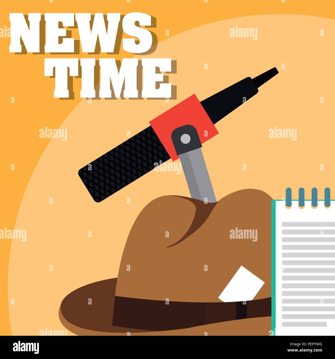 News time concept Stock Vector Image & Art - Alamy