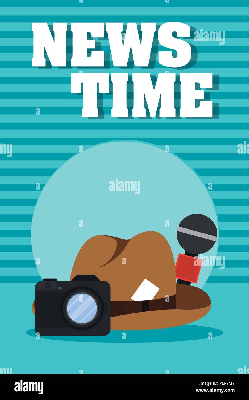 News time concept Stock Vector Image & Art - Alamy