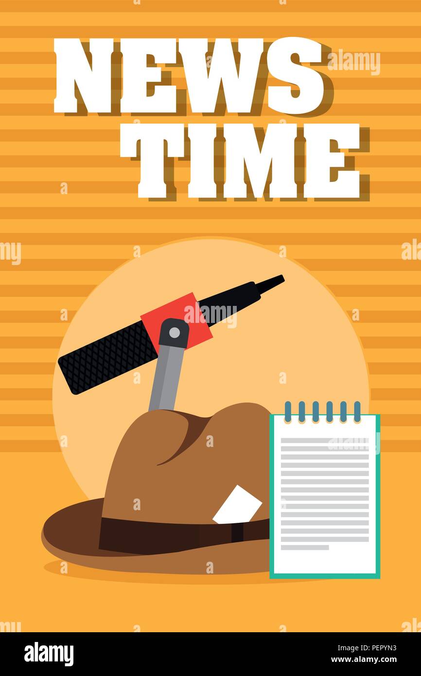 News time concept Stock Vector Image & Art - Alamy