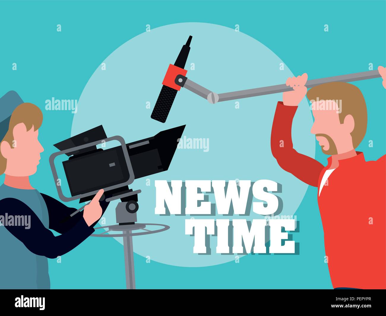 News time cartoons Stock Vector Image & Art - Alamy