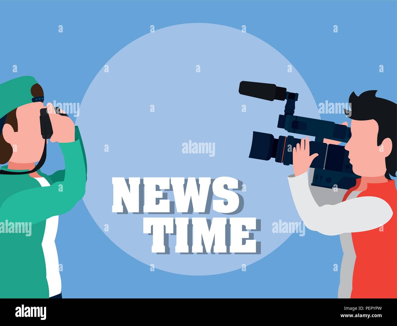 News cartoons Stock Vector Images - Alamy