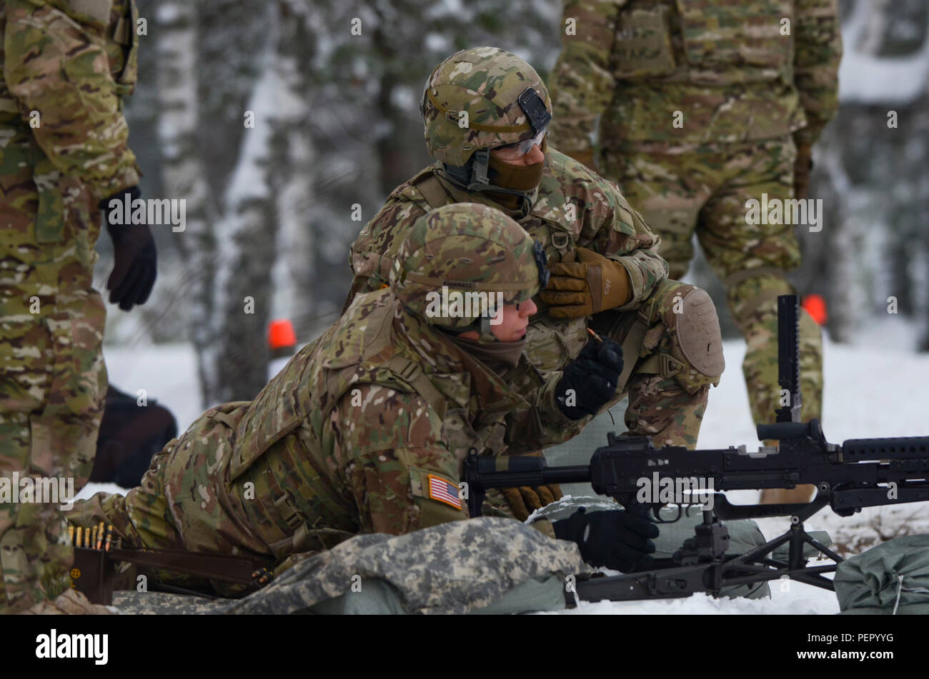 Soldiers of 3rd Squadron, 2nd Cavalry Regiment, stationed at Vilseck ...