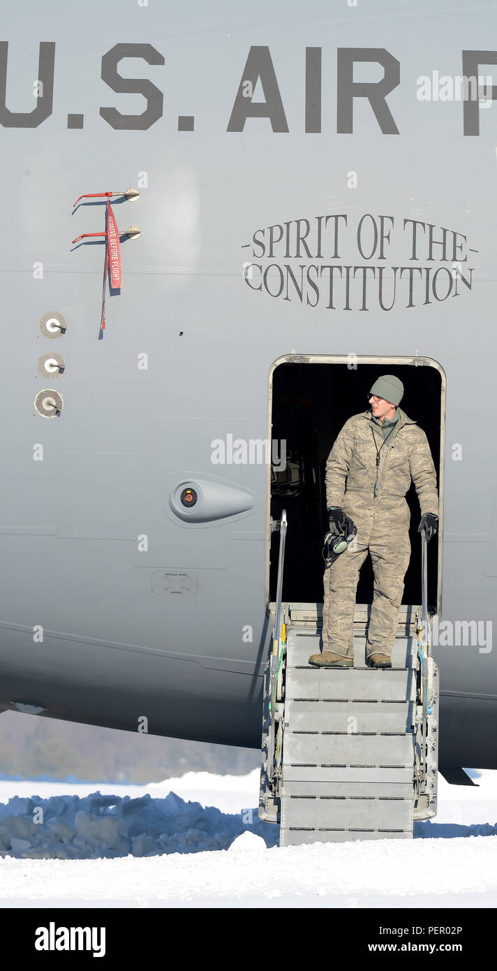 Tech. Sgt. Rick Van Beveren, 736th Aircraft Maintenance Squadron C-17A ...