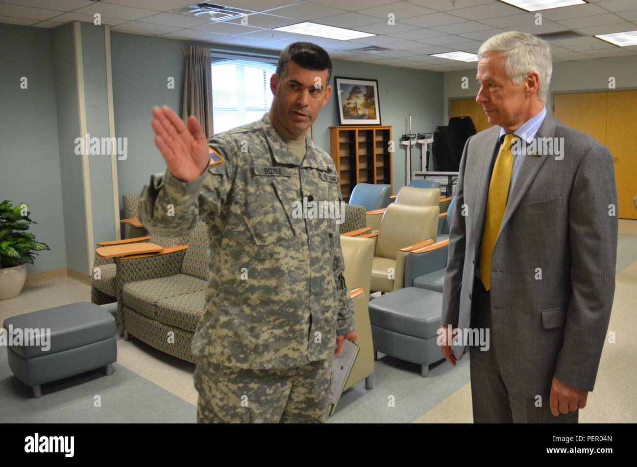 During the Fort Stewart Transition Summit, Lt. Col. Scott Boyle ...