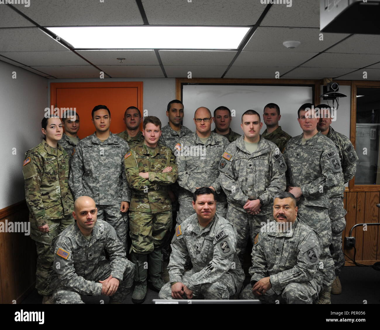 Soldiers from the 49th Missile Defense Battalion, Ground-Based ...