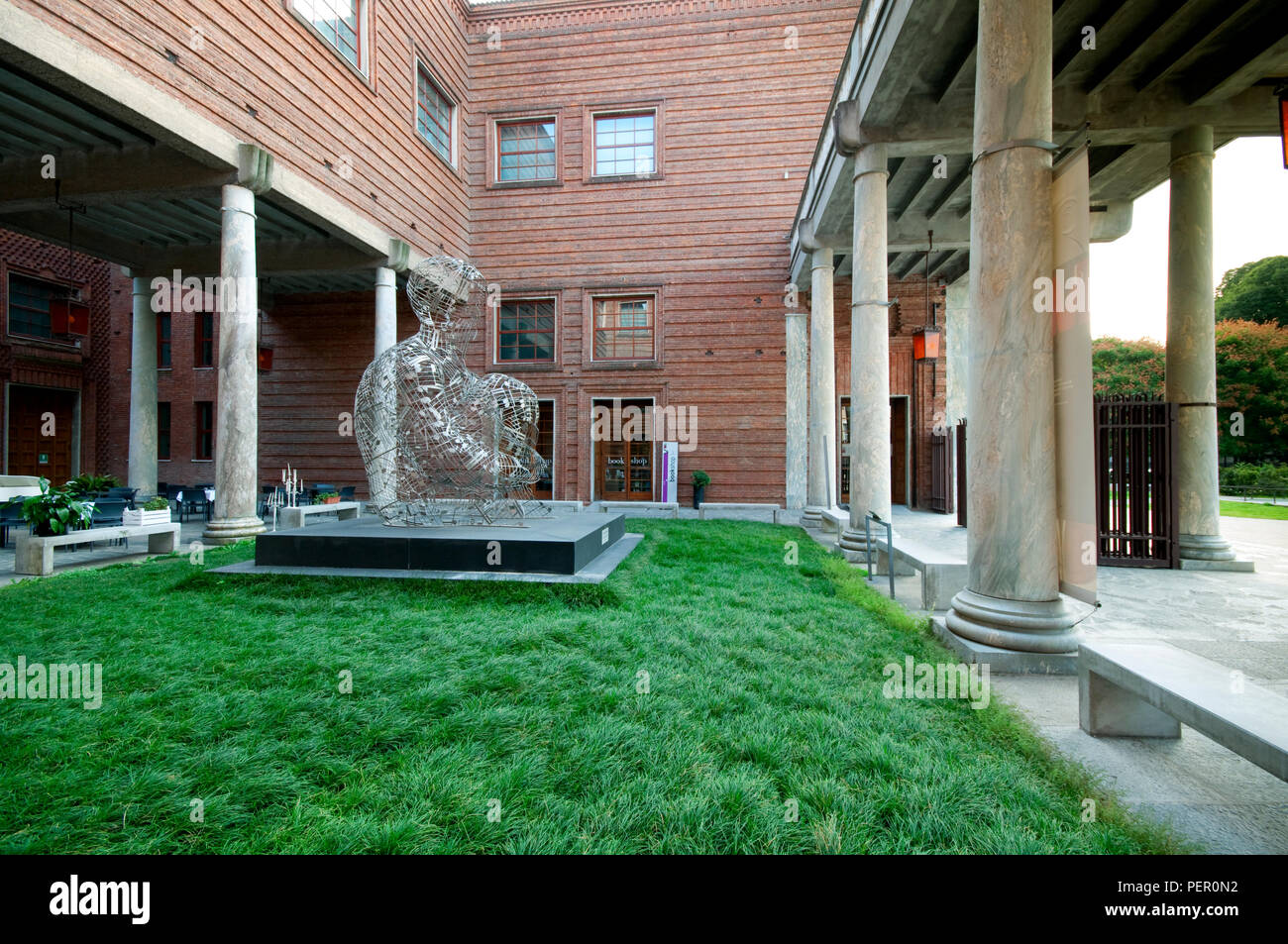 Italy, Lombardy, Cremona, Museo del Violino, Violin Museum, Sculpture ...