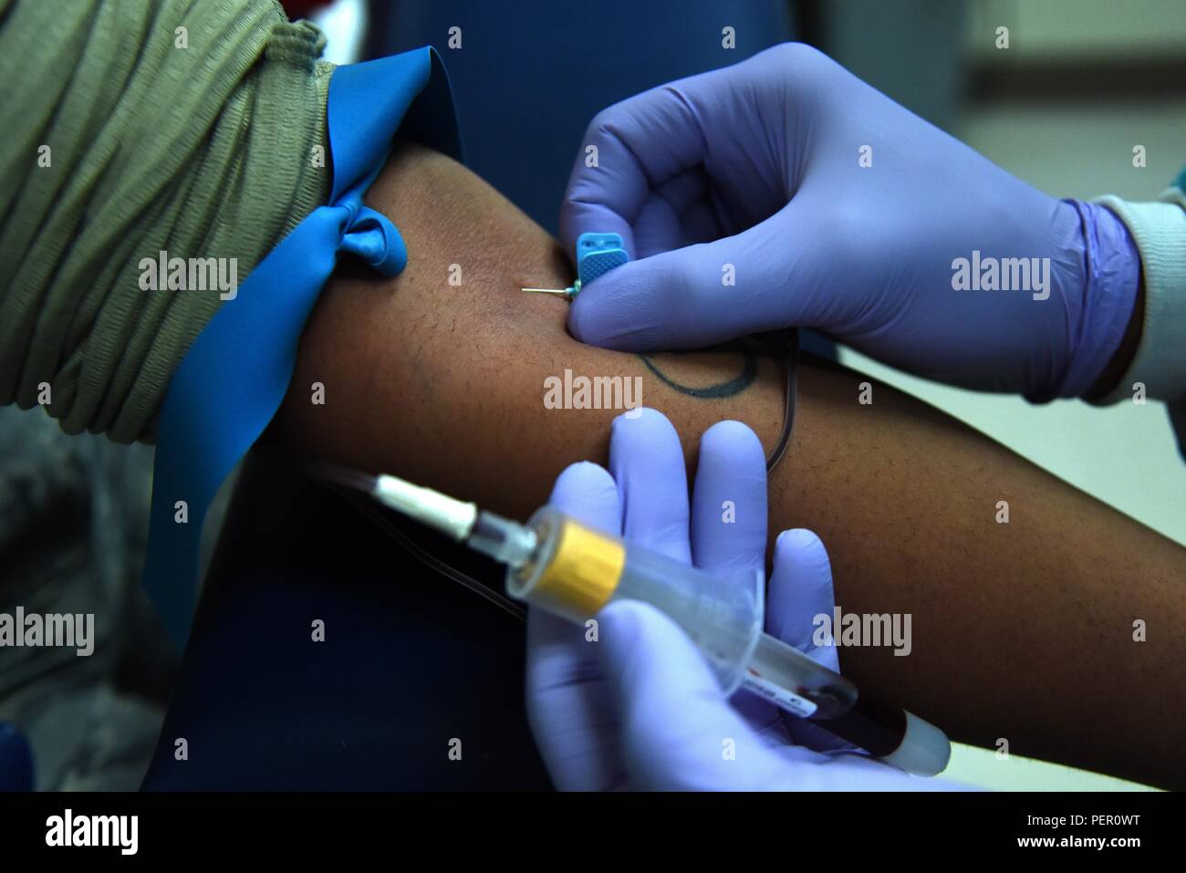 Staff. Sgt. Johnmarth Perez, 4th Medical Support Squadron medical ...