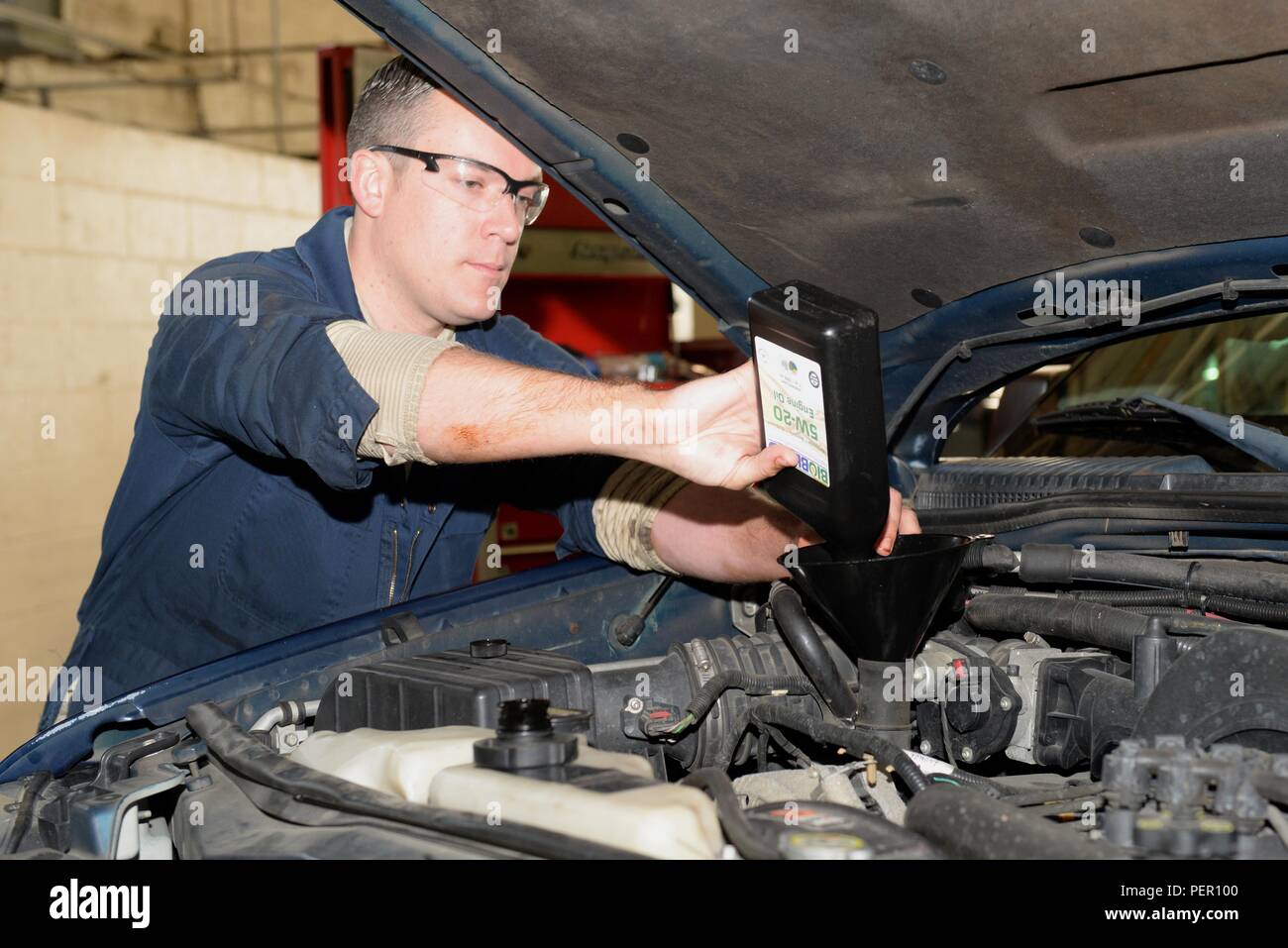 Senior Airman James Preston, 4th Logistics Readiness Squadron aircraft ...