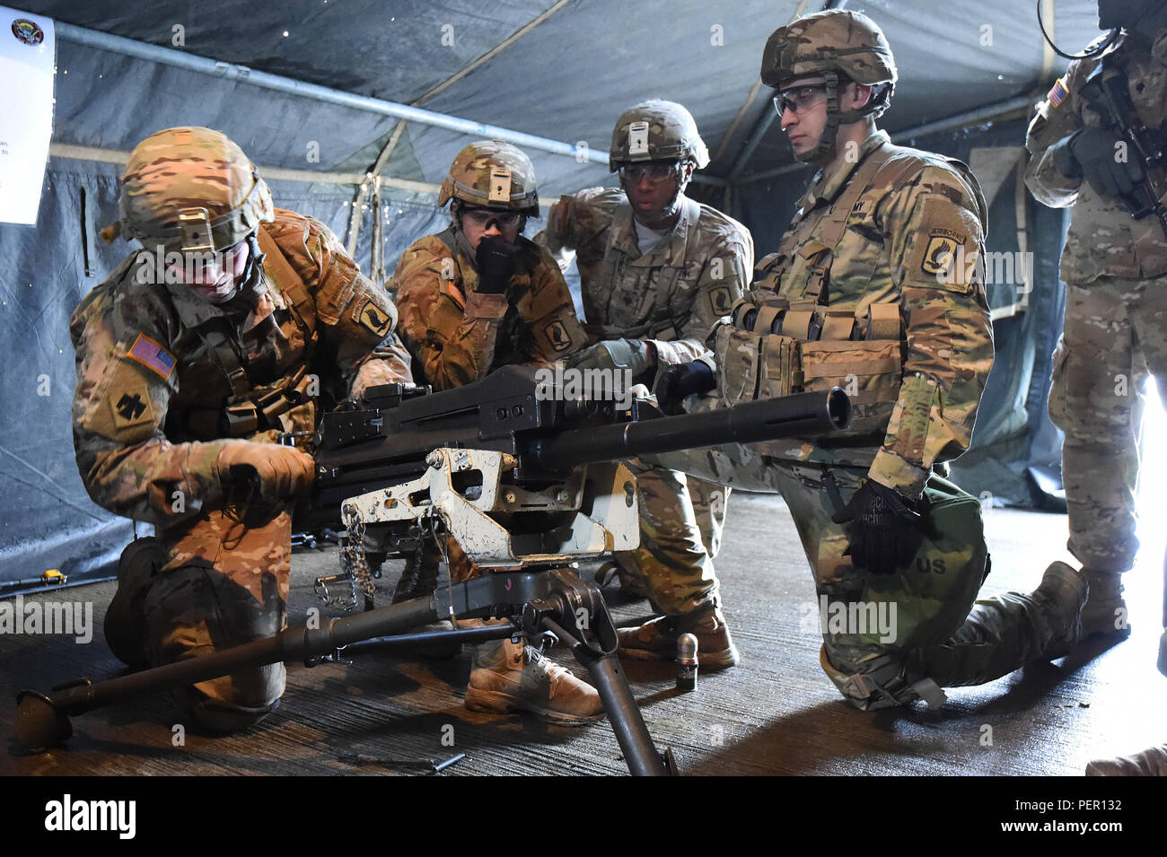 U.S. paratroopers, assigned to 2nd Battalion, 503rd Infantry Regiment, 173rd Airborne Brigade ...