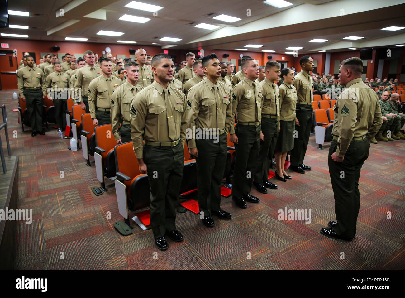 Marines with Marine Aircraft Group (MAG) 39 Corporals Course 341-16 ...