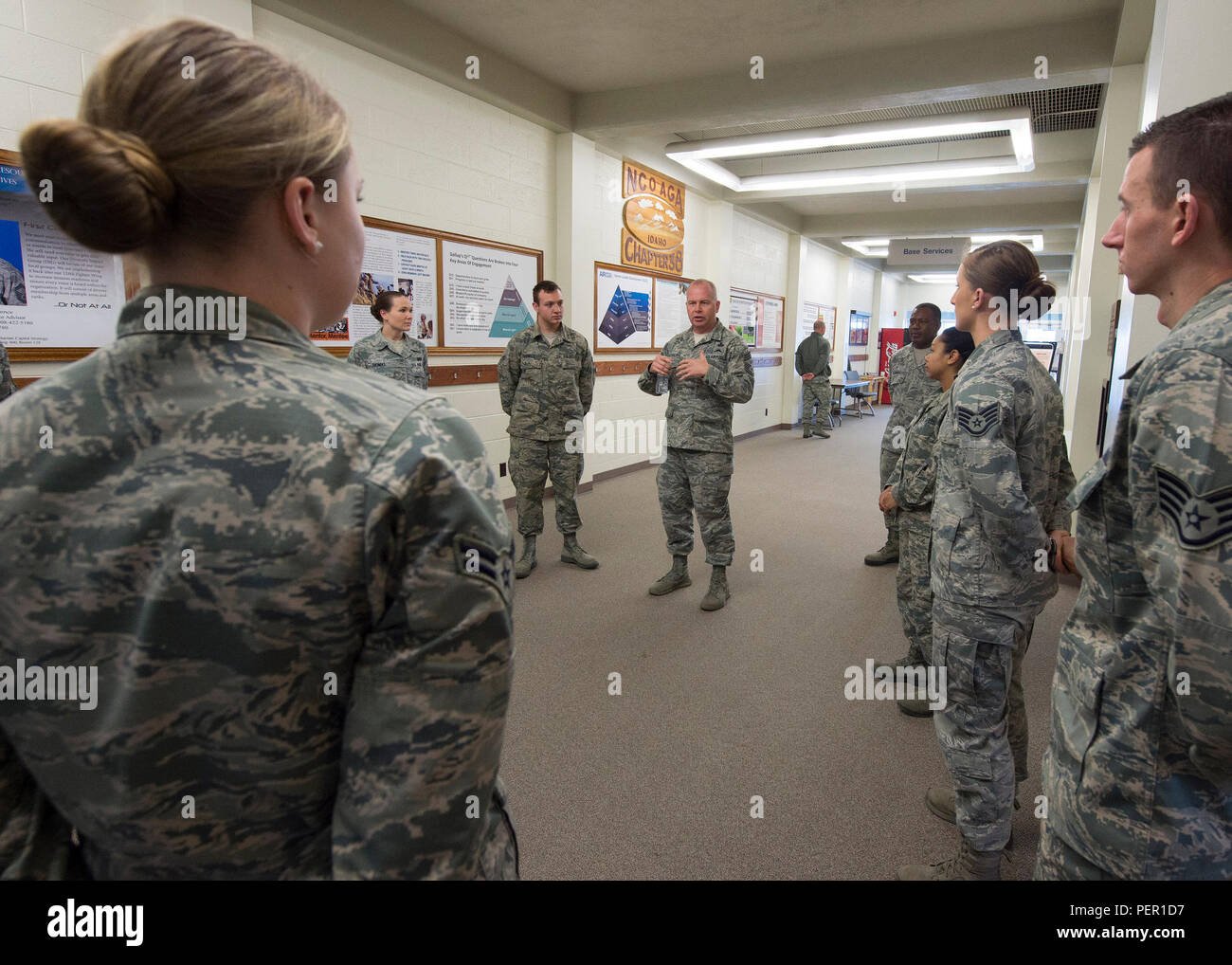 Command Chief Master Sgt. of the Air National Guard James W. Hotaling ...