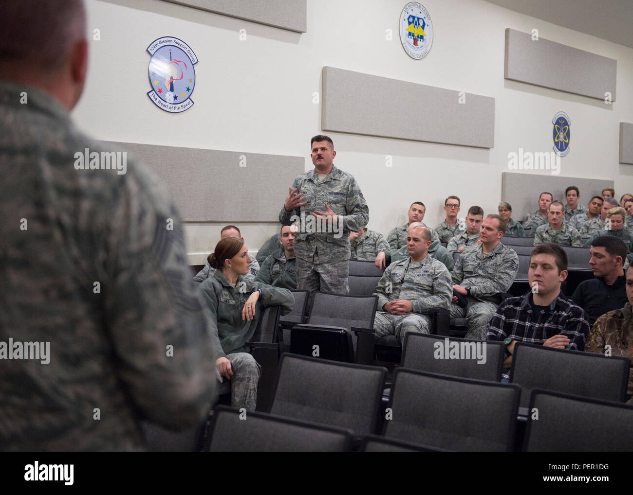 Command Chief Master Sgt. of the Air National Guard James W. Hotaling ...