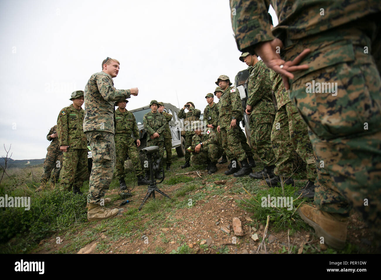 Sgt. Christopher Benson, a reconnaissance man with 1st Reconnaissance ...