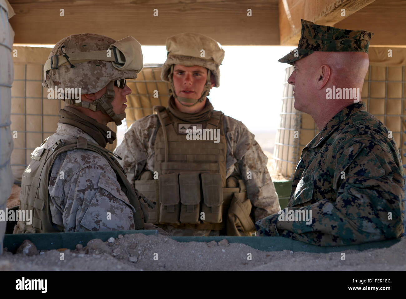 Brigadier General David A. Ottignon, 1st Marine Logistics Group ...