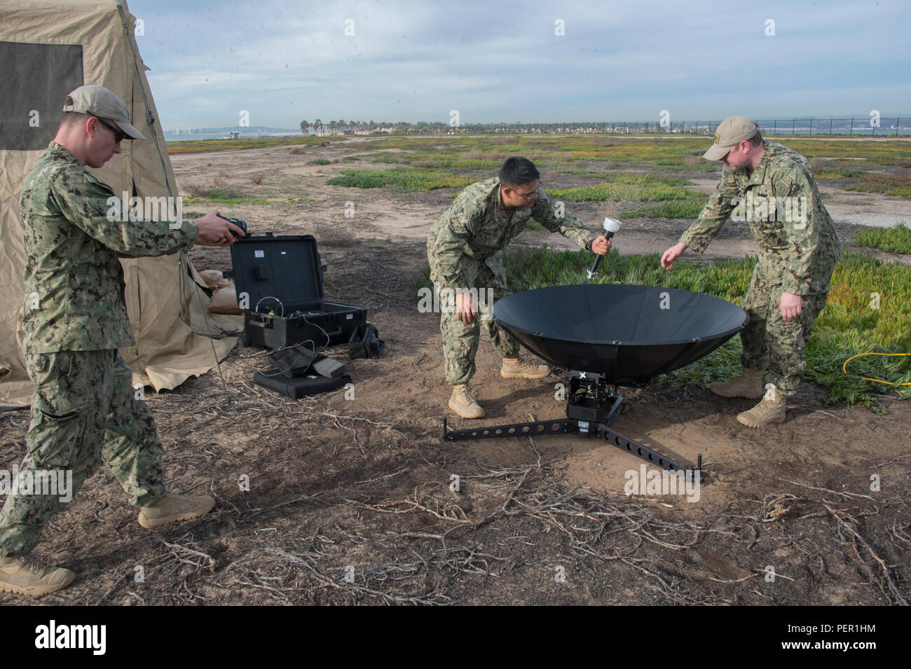 Satellite compound hi-res stock photography and images - Alamy