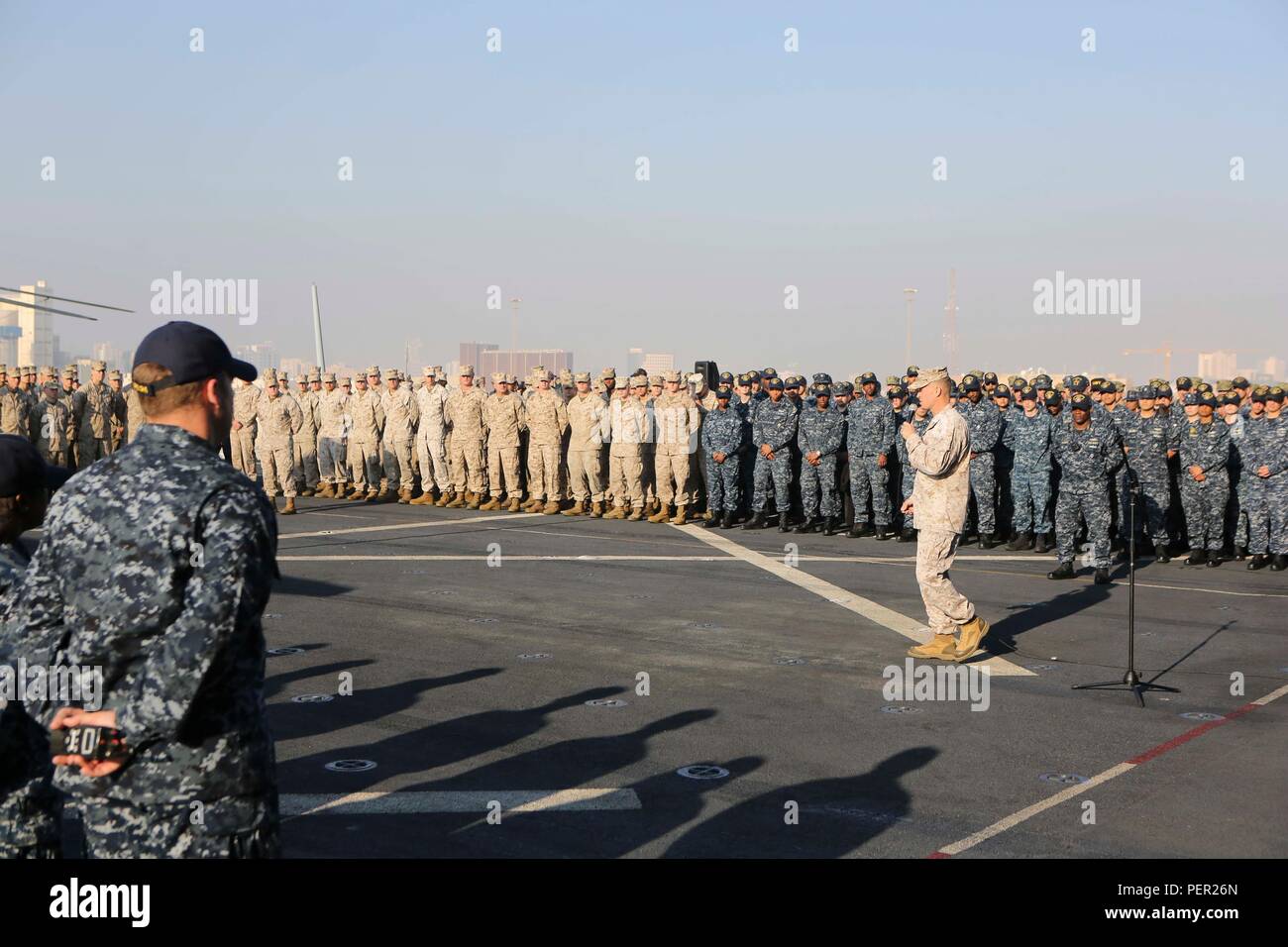 U.S. Marine Corps Maj. Gen. Carl E. Mundy III, Task Force 51 Commander ...