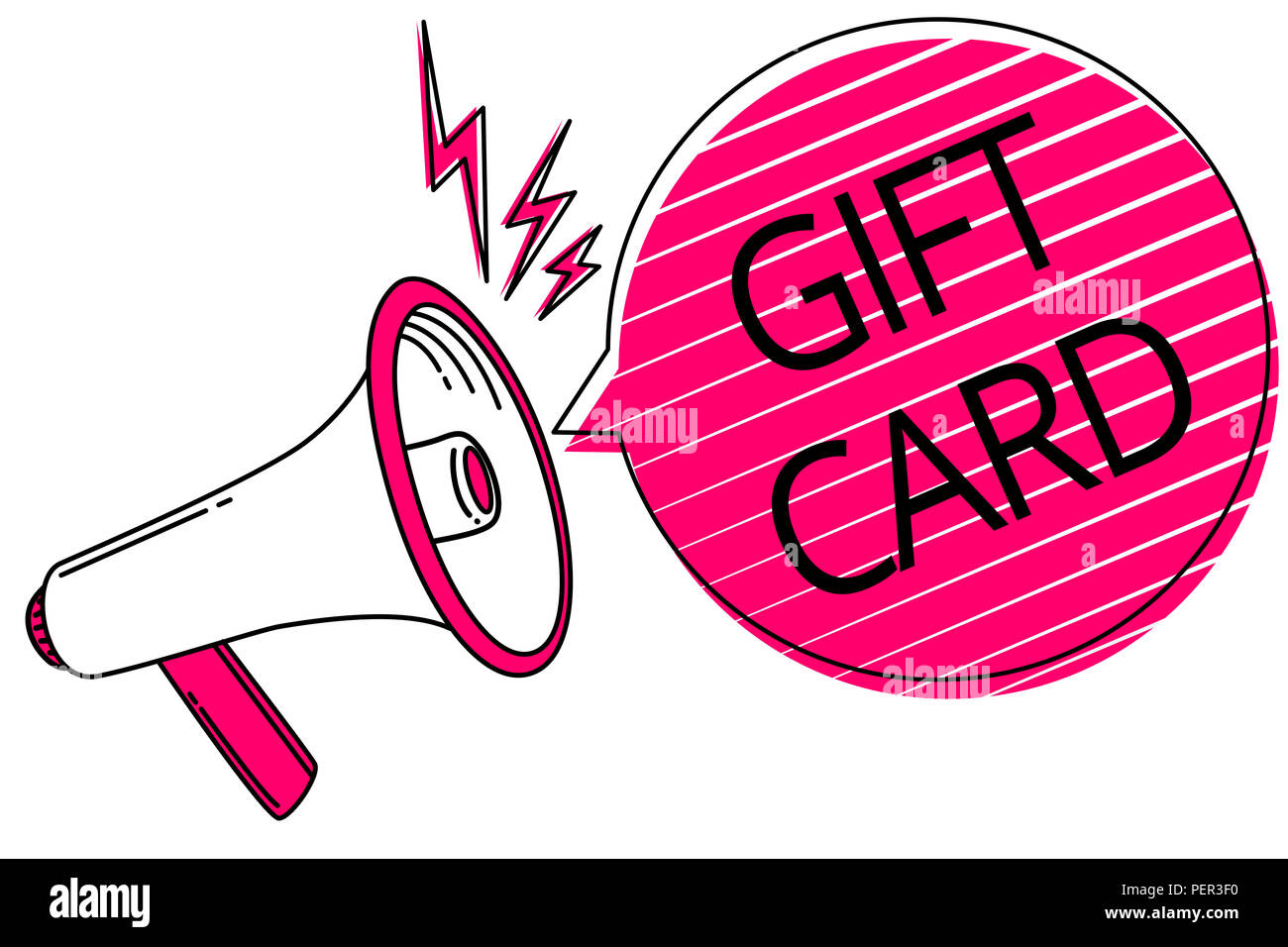 Text sign showing Gift Card. Conceptual photo A present usually made of ...