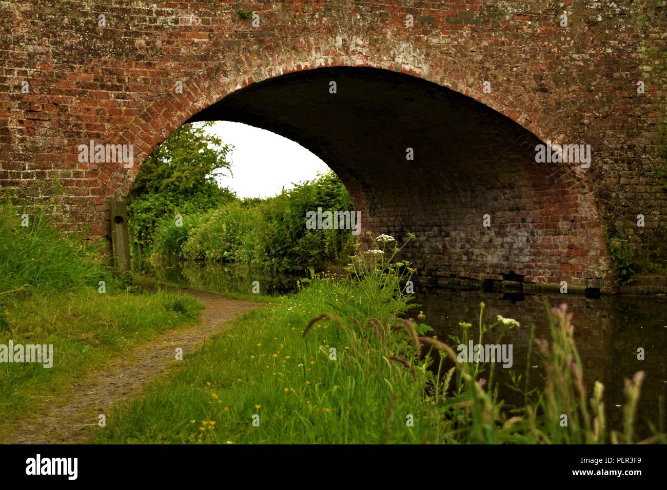 British canals network photography in the countryside around Birmingham ...