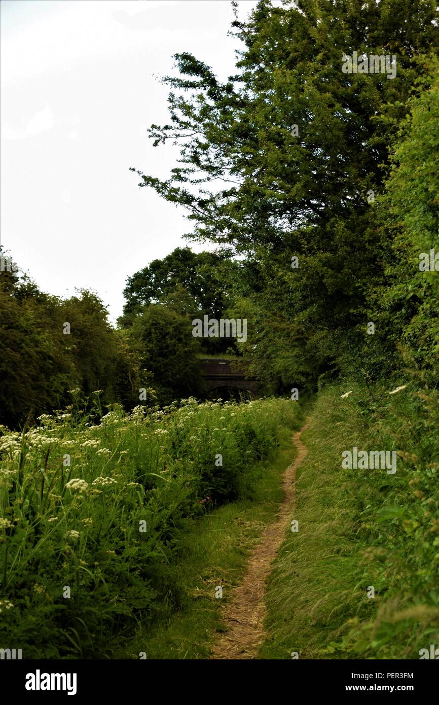 British canals network photography in the countryside around Birmingham ...
