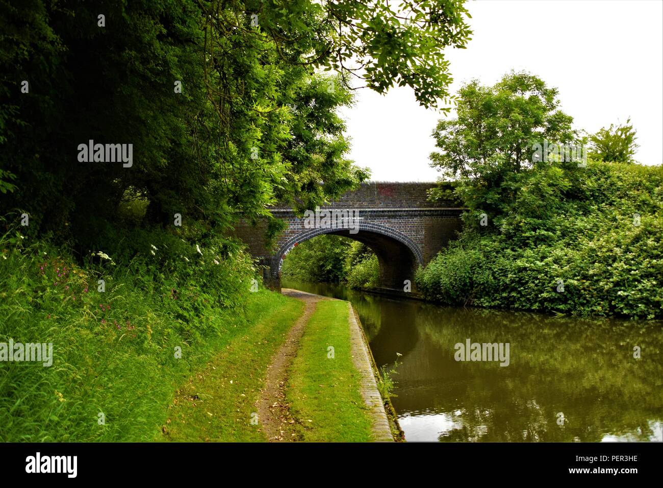 British canals network photography in the countryside around Birmingham ...