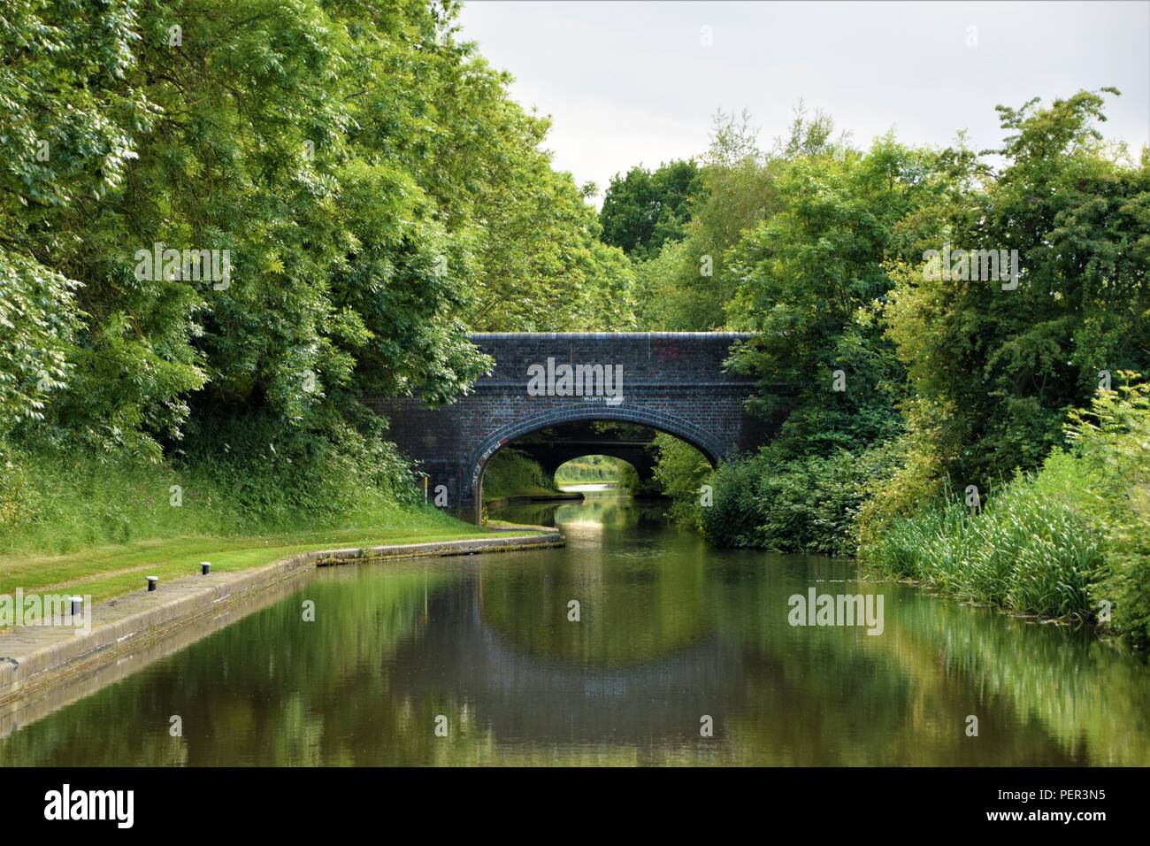 British canals network photography in the countryside around Birmingham ...