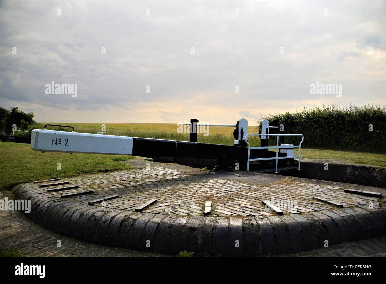 British canals network photography in the countryside around Birmingham ...