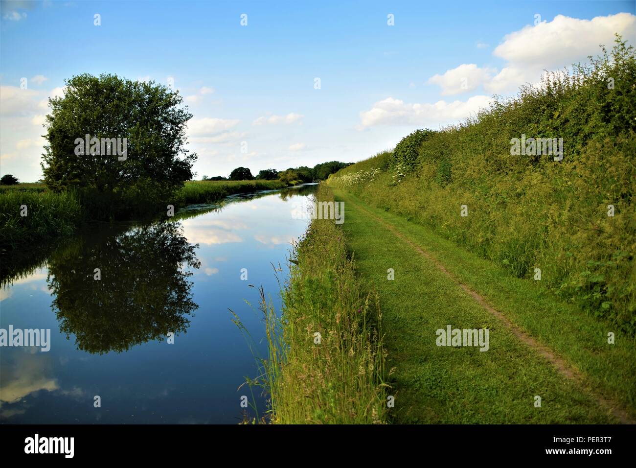 British canals network photography in the countryside around Birmingham ...