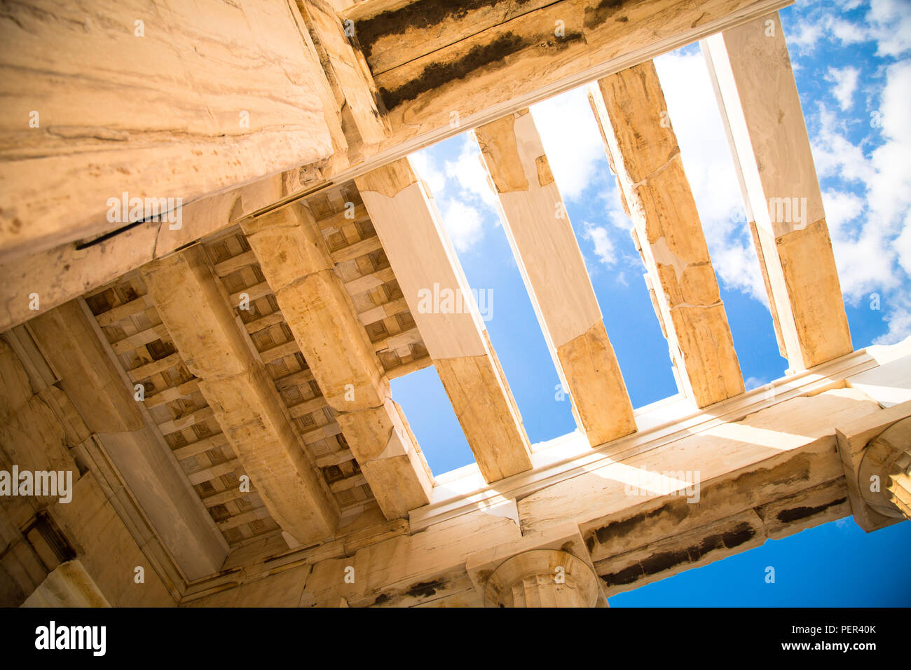 Reconstruction of the propylaea hi-res stock photography and images - Alamy