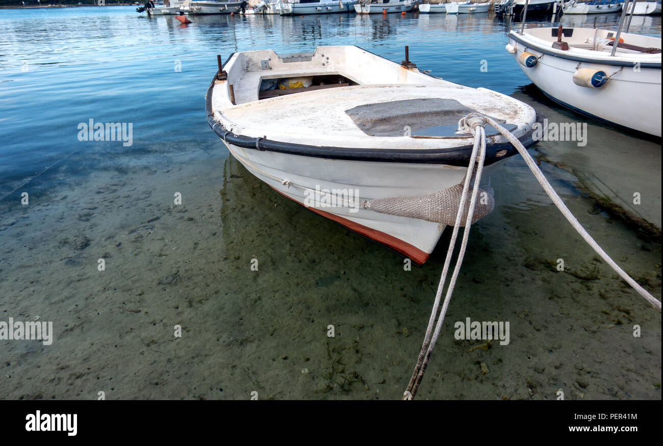 Small old traditional boat in hi-res stock photography and images - Alamy