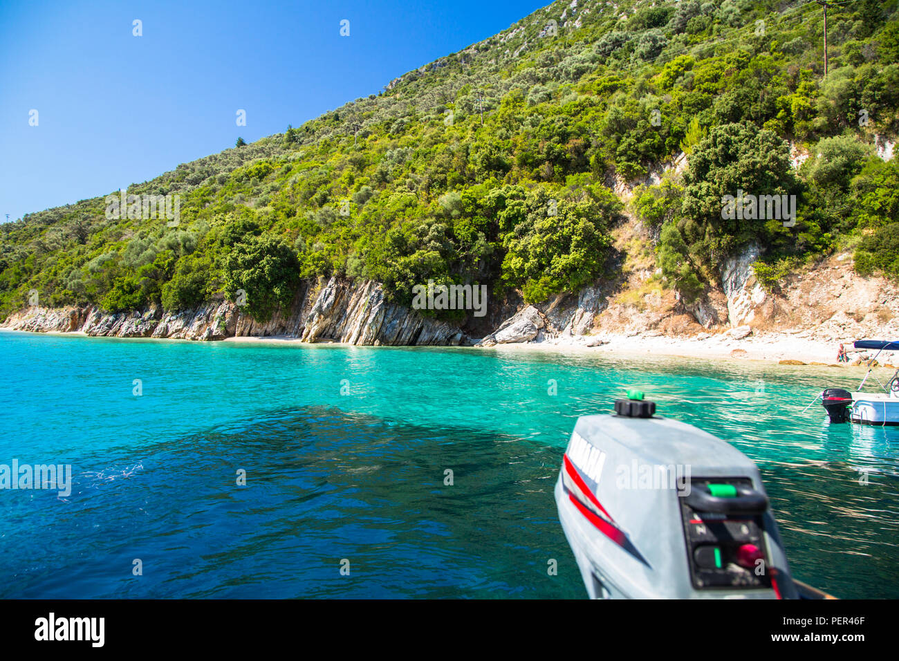 Greek island lefkada hi-res stock photography and images - Alamy