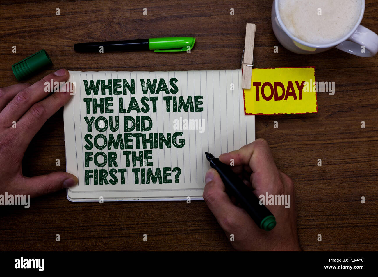 Word writing text When Was The Last Time You Did Something For The ...
