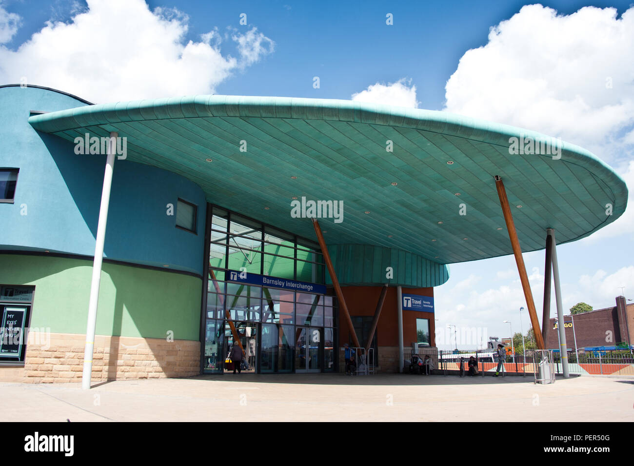 A futuristic design for the new Barnsley Interchange, the new modern ...