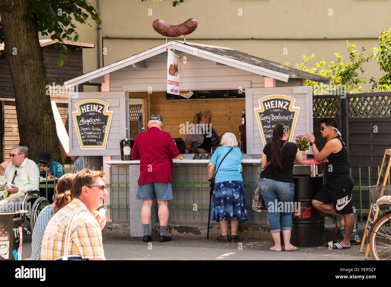 Germany bratwurst mustard sauce hi-res stock photography and images - Alamy