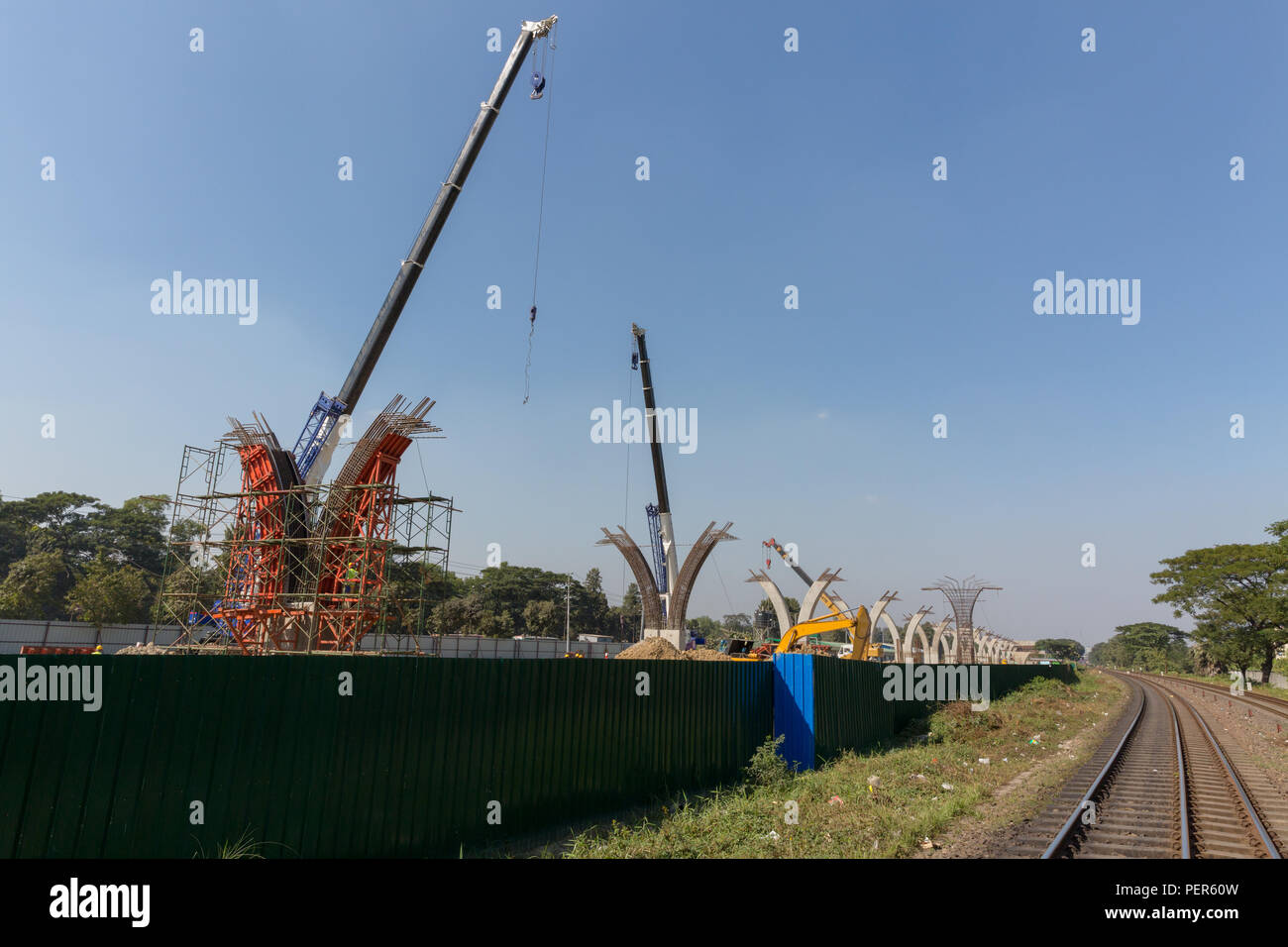 Dhaka elevated expressway hi-res stock photography and images - Alamy