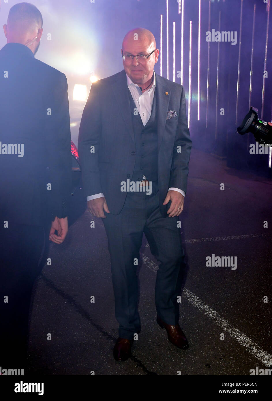 Nick Leeson enters the house during the Celebrity Big Brother Launch ...