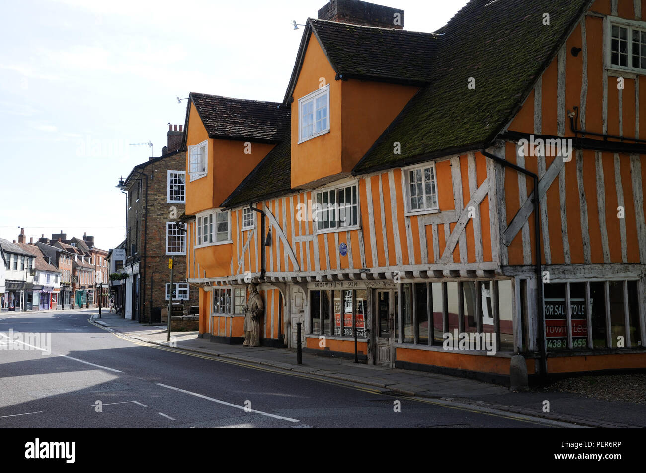 St Nicholas Hall and Old Vergers House, Hertford, Hertfordshire. the ...