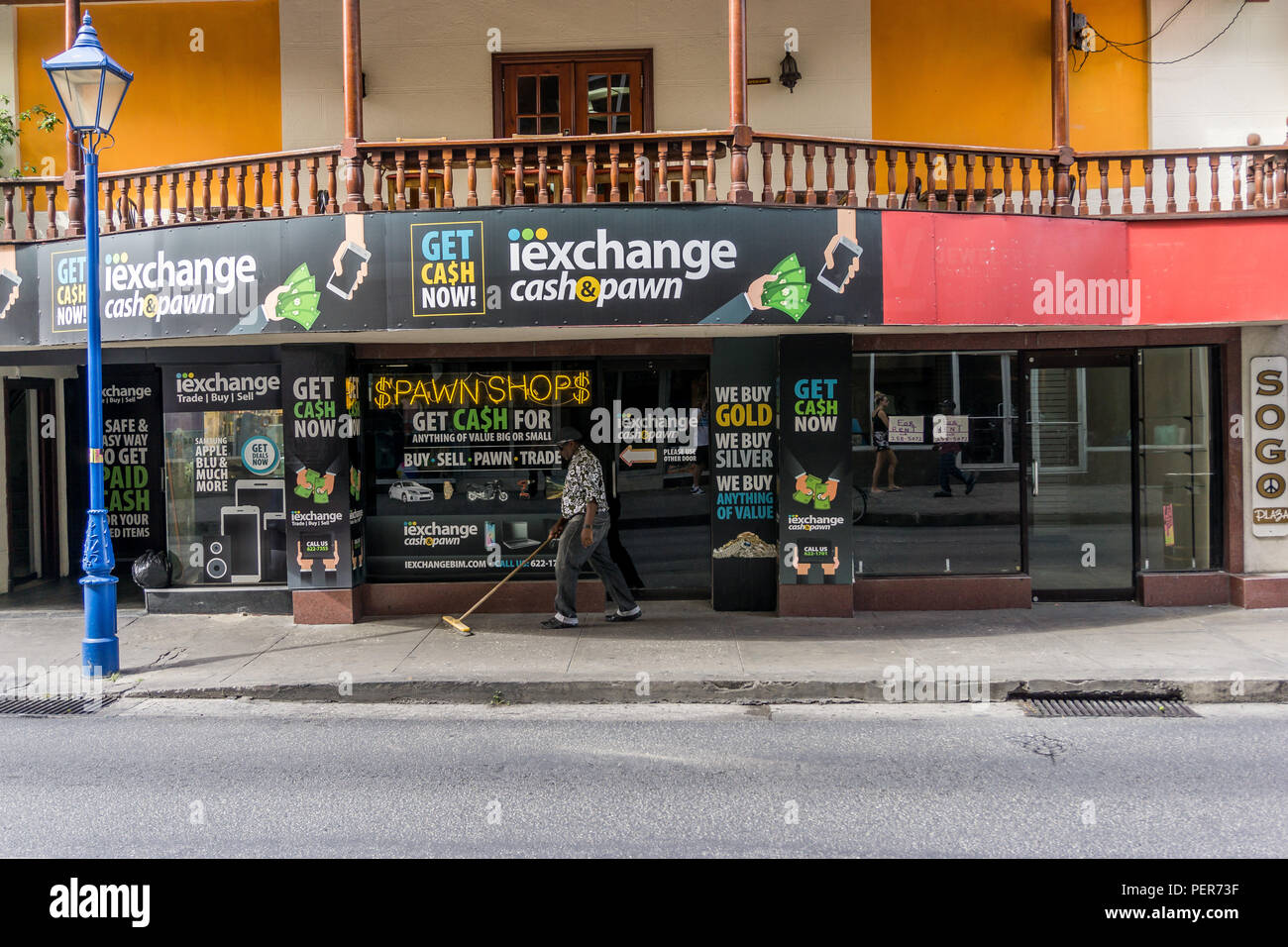 iexchange, cash and pawn, upper broad street, old town, Bridgetown ...