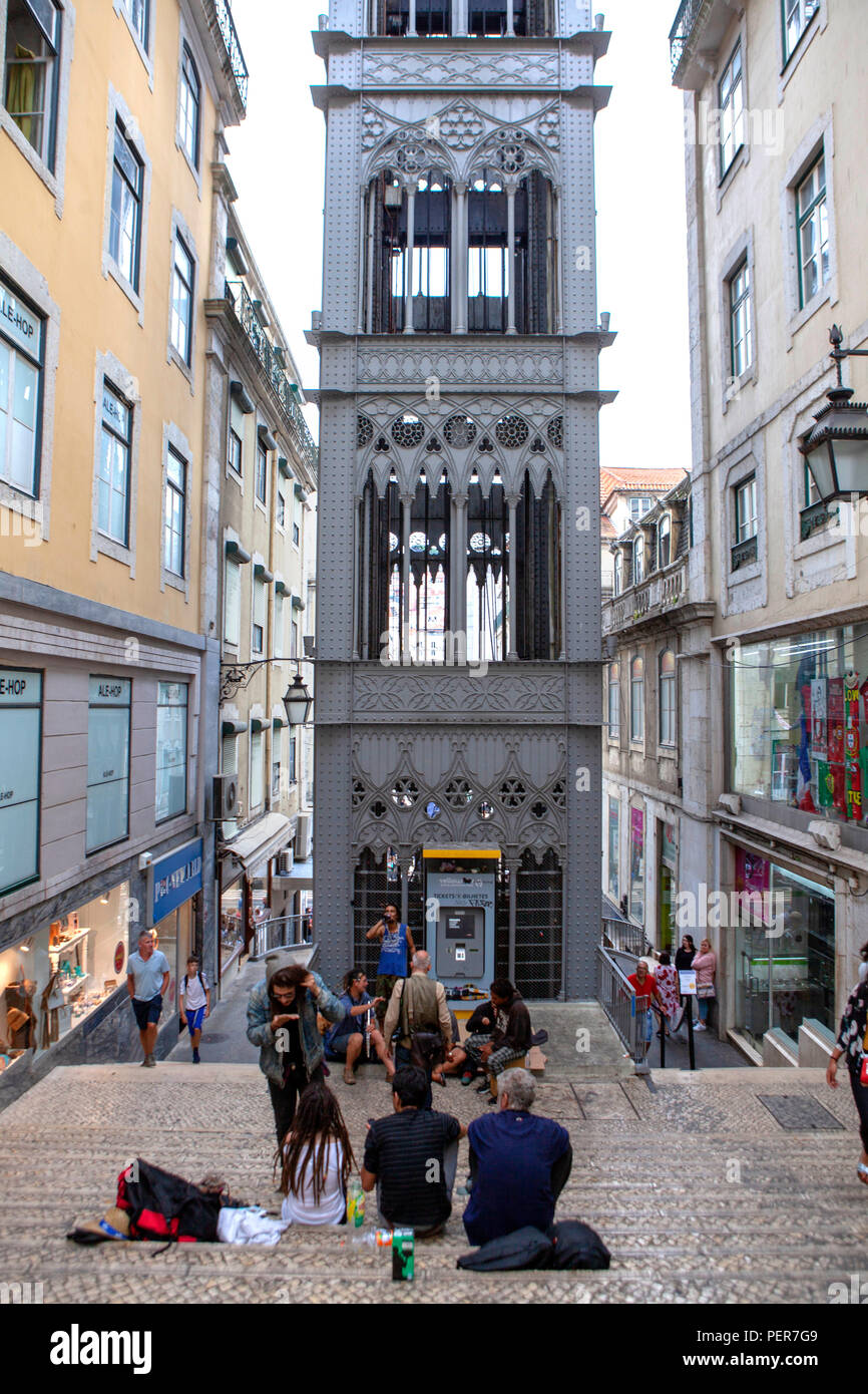 Lisbon, capital and largest city of Portugal Europe Stock Photo - Alamy