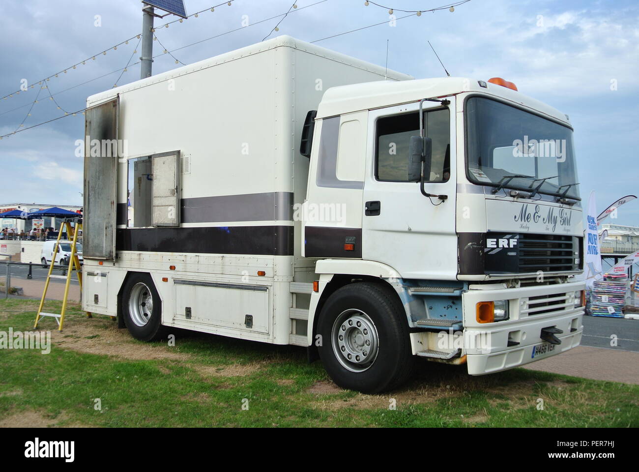 Fairground lorry hi-res stock photography and images - Alamy