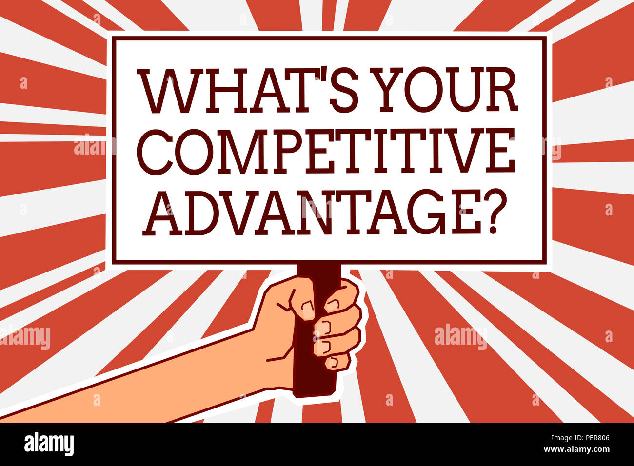 Writing note showing What s is Your Competitive Advantage question ...