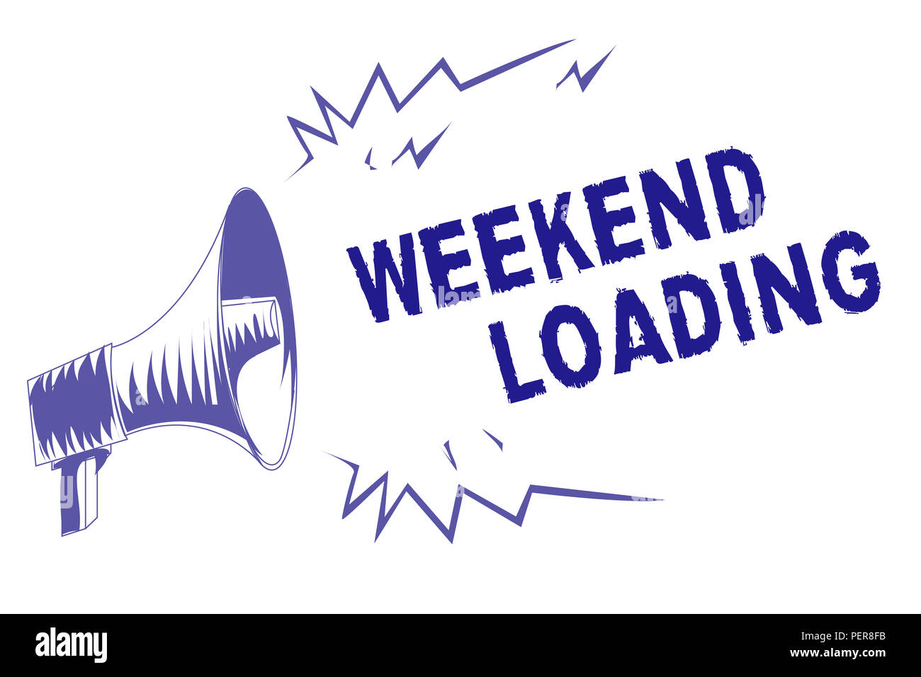 Word writing text Weekend Loading. Business concept for Starting Friday ...